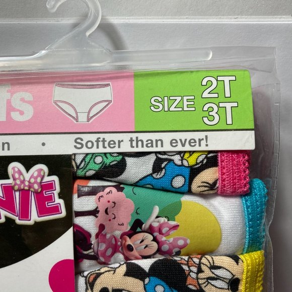 Disney | Accessories | Minnie Mouse Girls Briefs Underwear 2t 3t 7 Pack ...